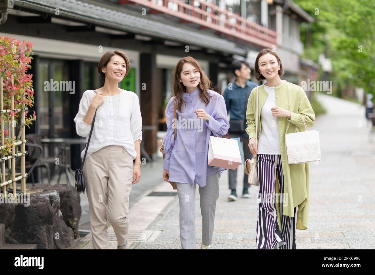 Women's Group for Sightseeing Stock Photo - Alamy