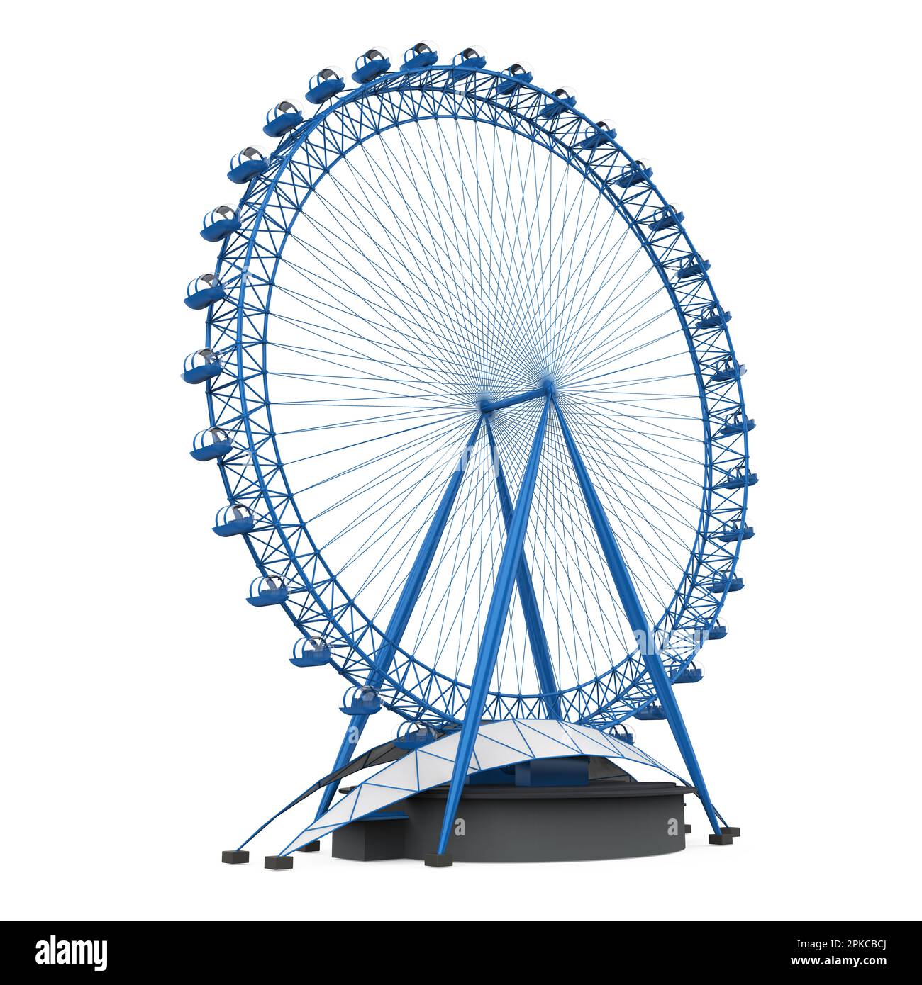 Ferris Wheel Isolated Stock Photo - Alamy