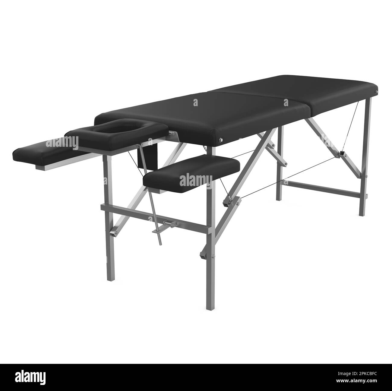 Massage Table Isolated Stock Photo - Alamy