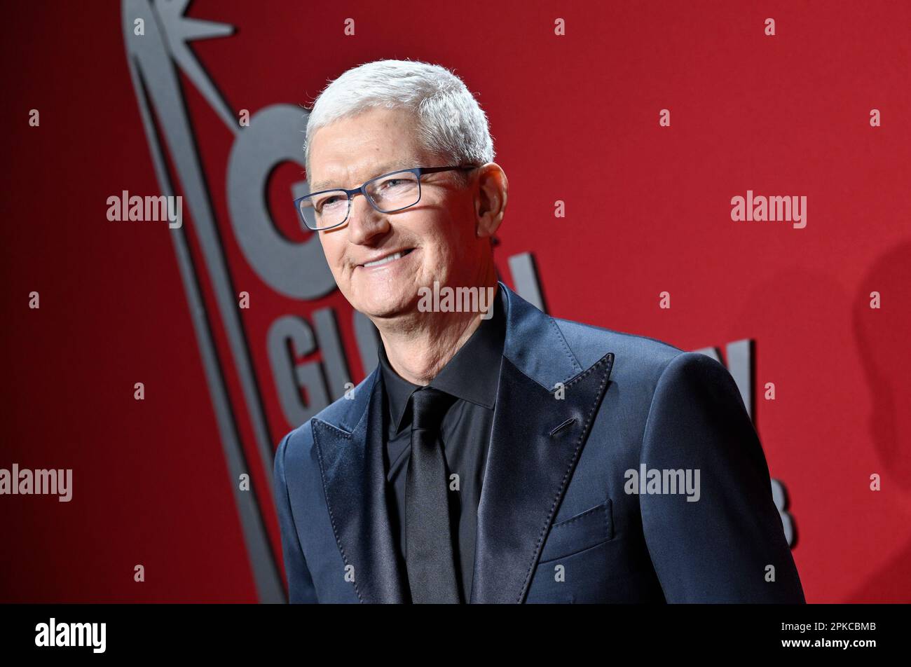 Tim Cook attends the GQ Global Creativity Awards at the Water Street ...