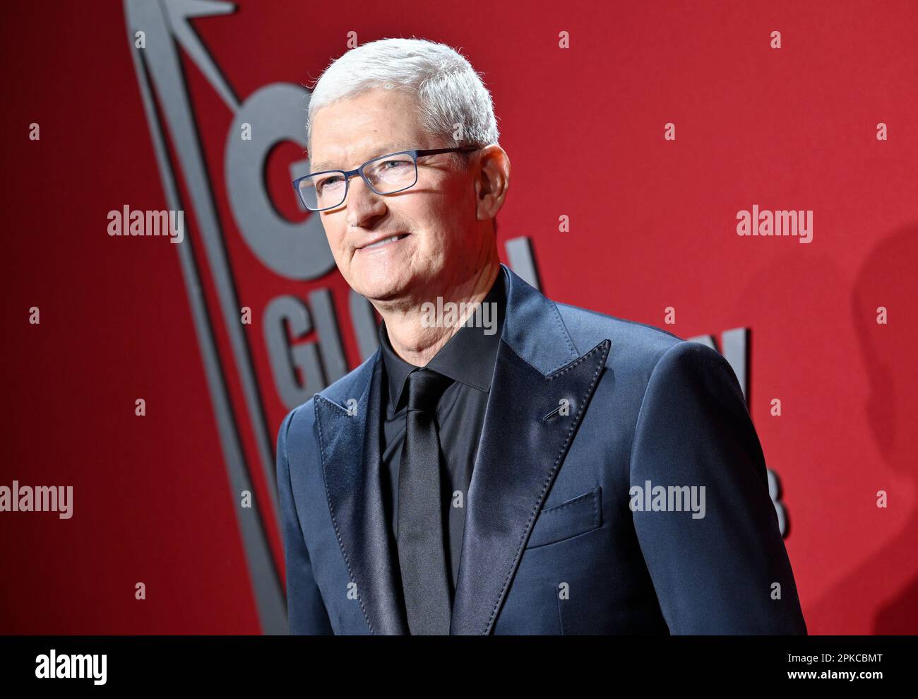 Tim Cook attends the GQ Global Creativity Awards at the Water Street ...