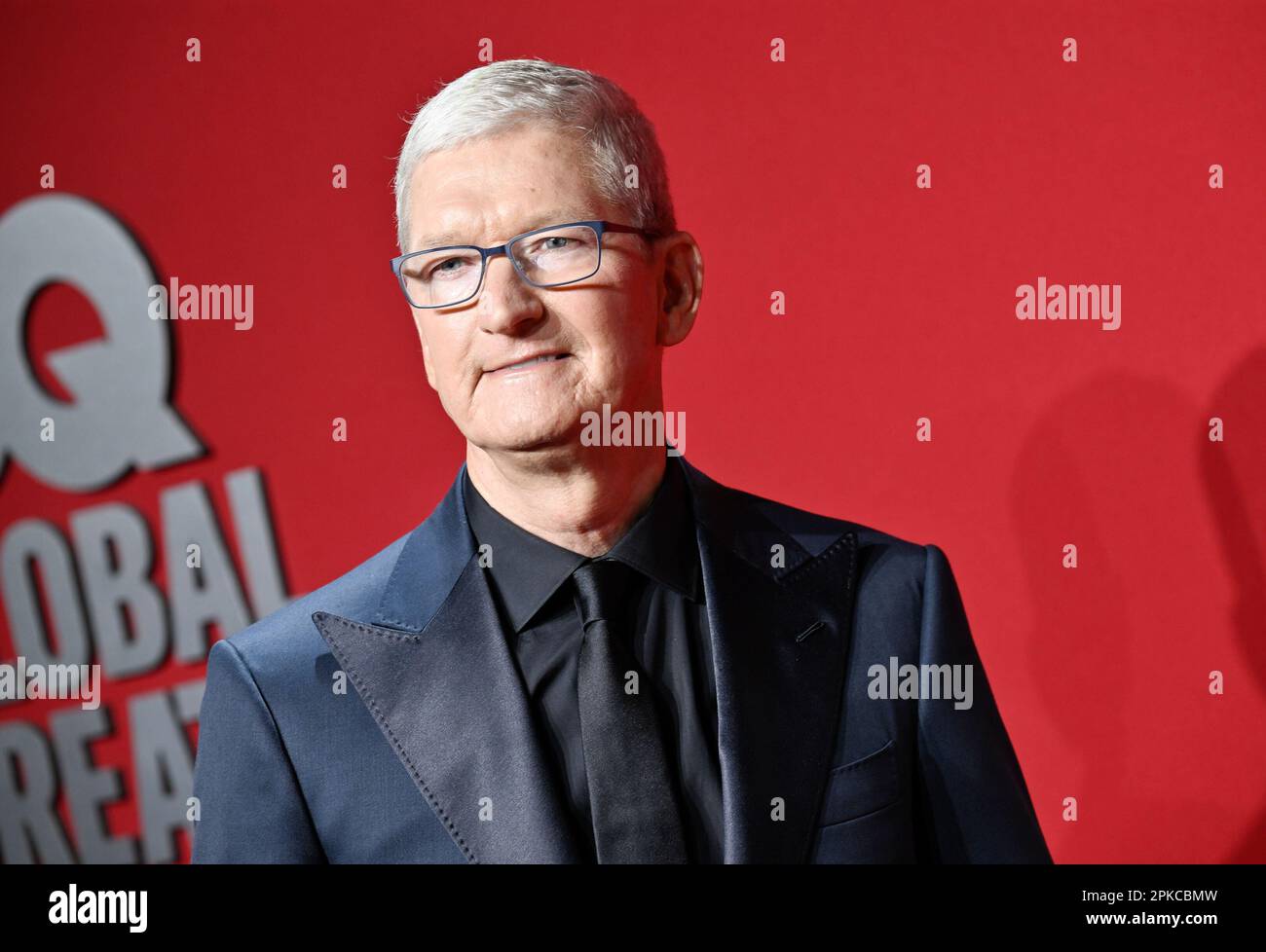 Tim Cook attends the GQ Global Creativity Awards at the Water Street ...