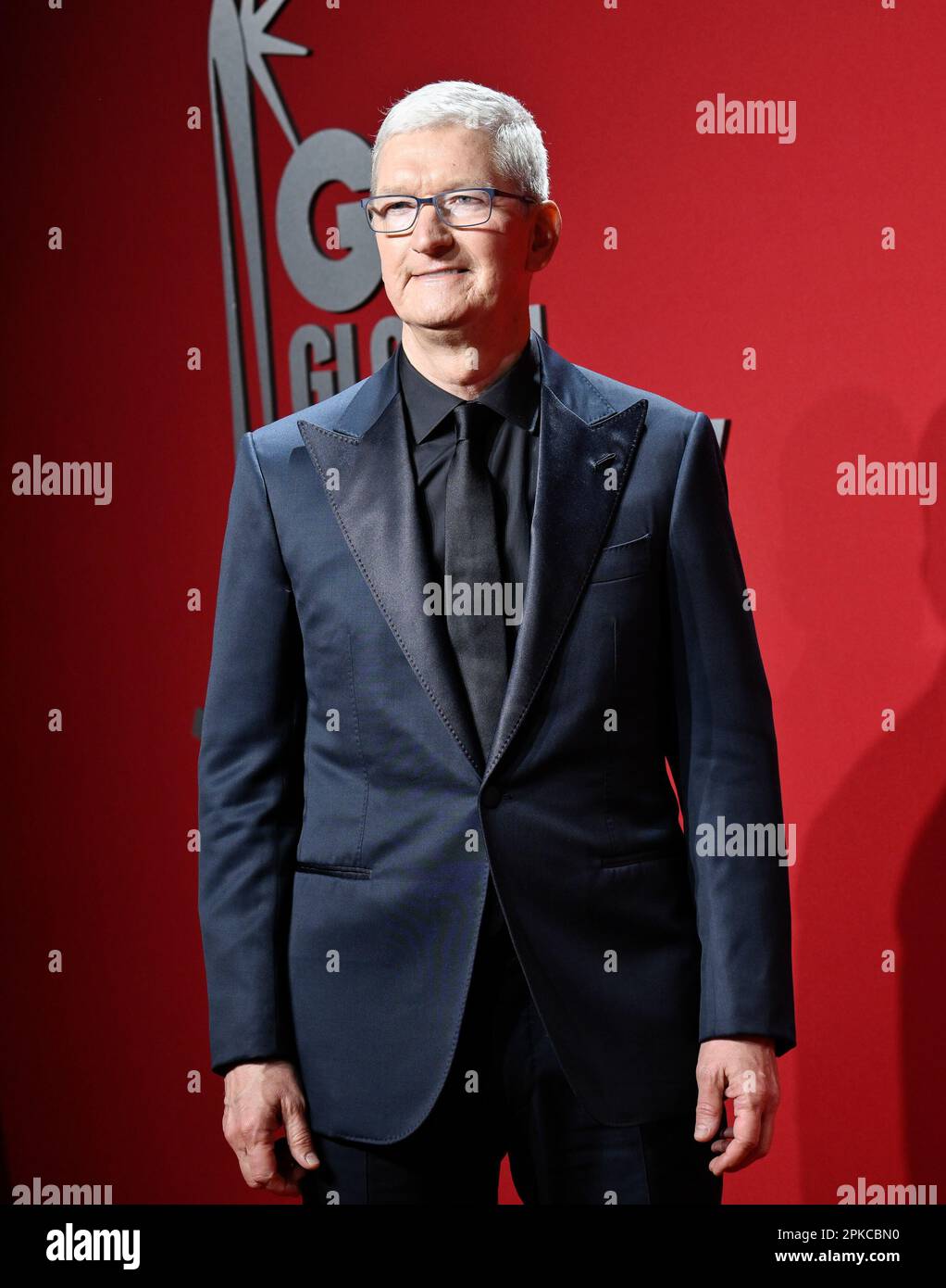 Tim Cook attends the GQ Global Creativity Awards at the Water Street ...