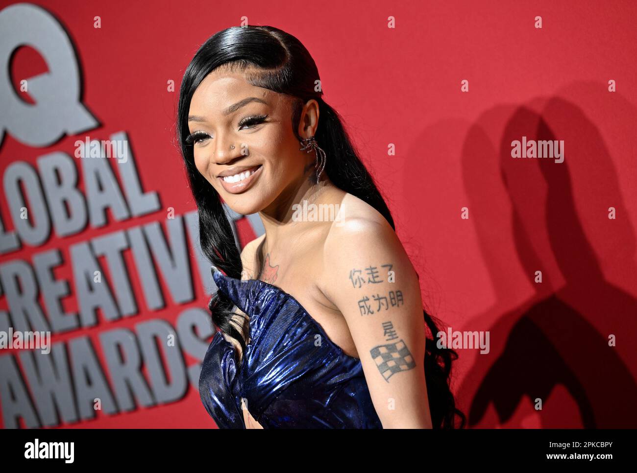GloRilla attends the GQ Global Creativity Awards at the Water Street ...