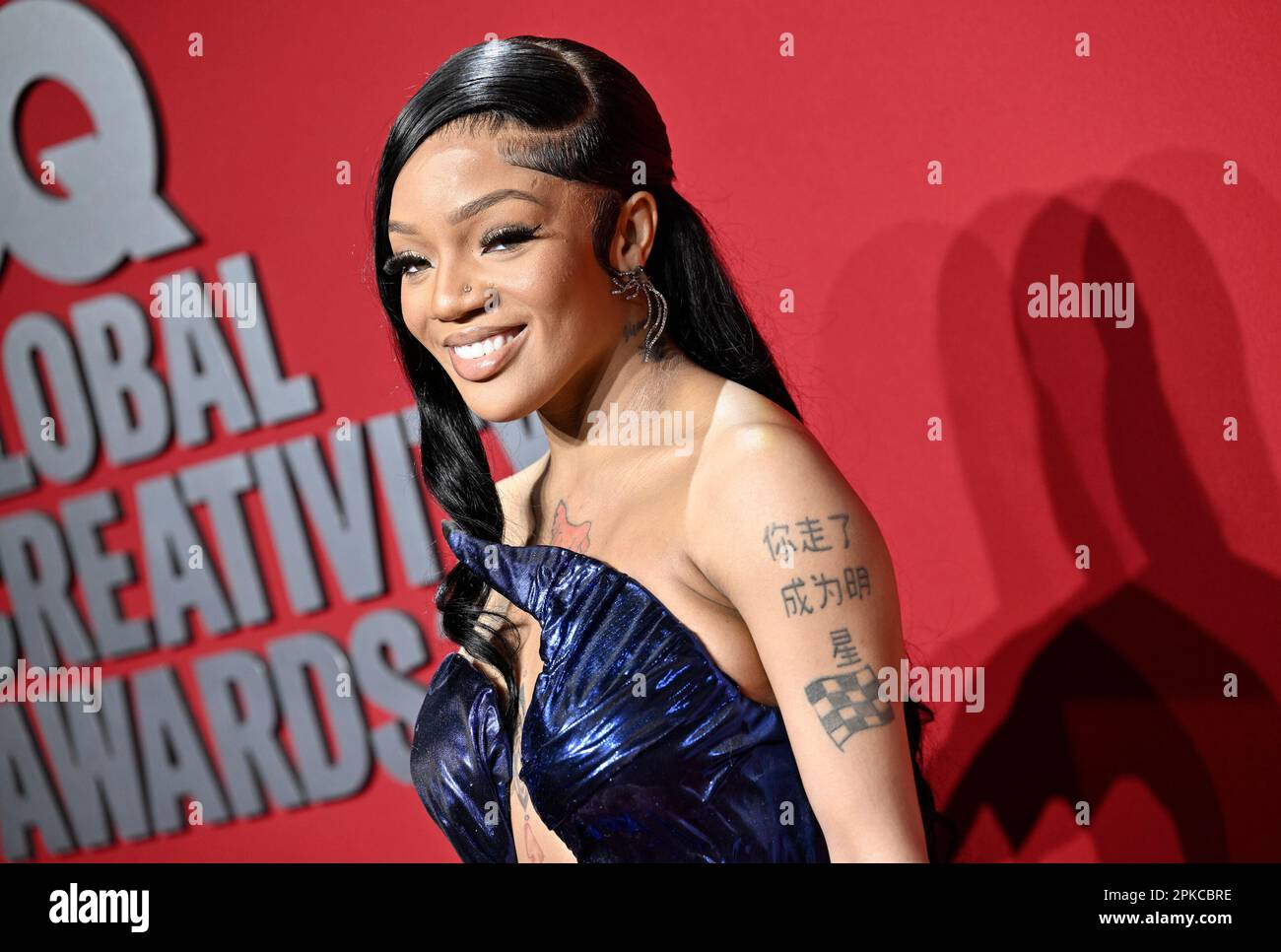 GloRilla attends the GQ Global Creativity Awards at the Water Street ...