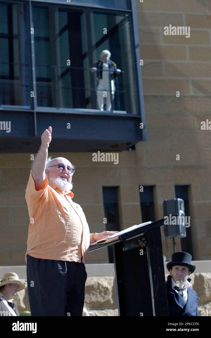Thomas Kenneally and Governor William Bligh The Museum of Sydney is ...