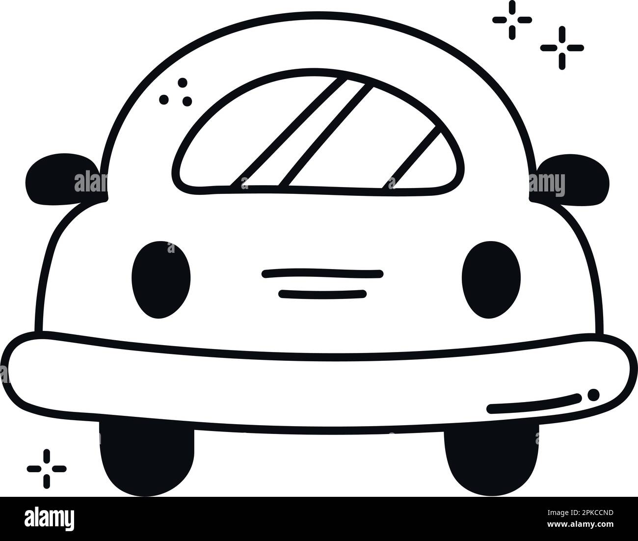 hand drawn car Stock Vector Image & Art - Alamy