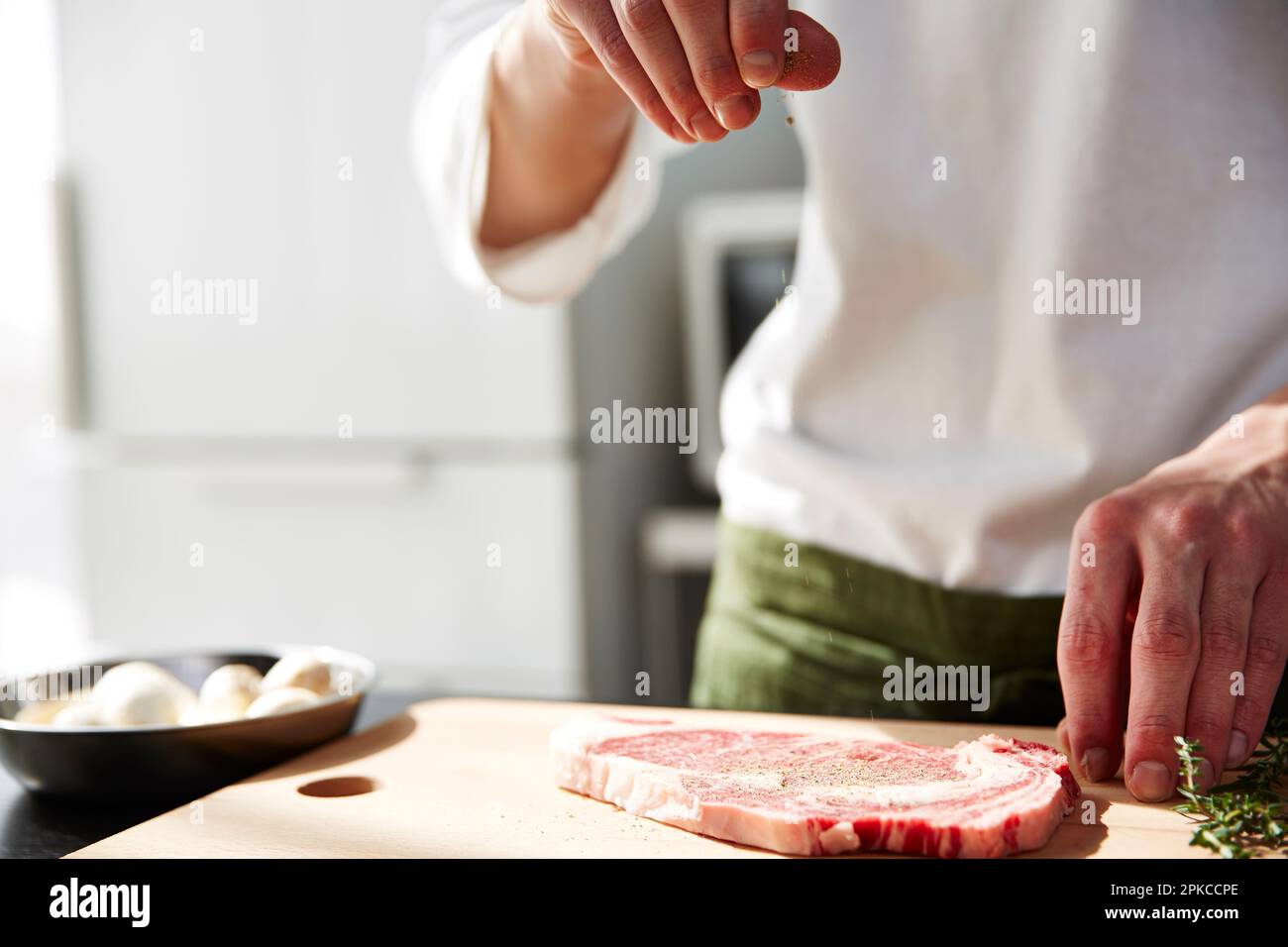 Seasoning prep hi-res stock photography and images - Alamy