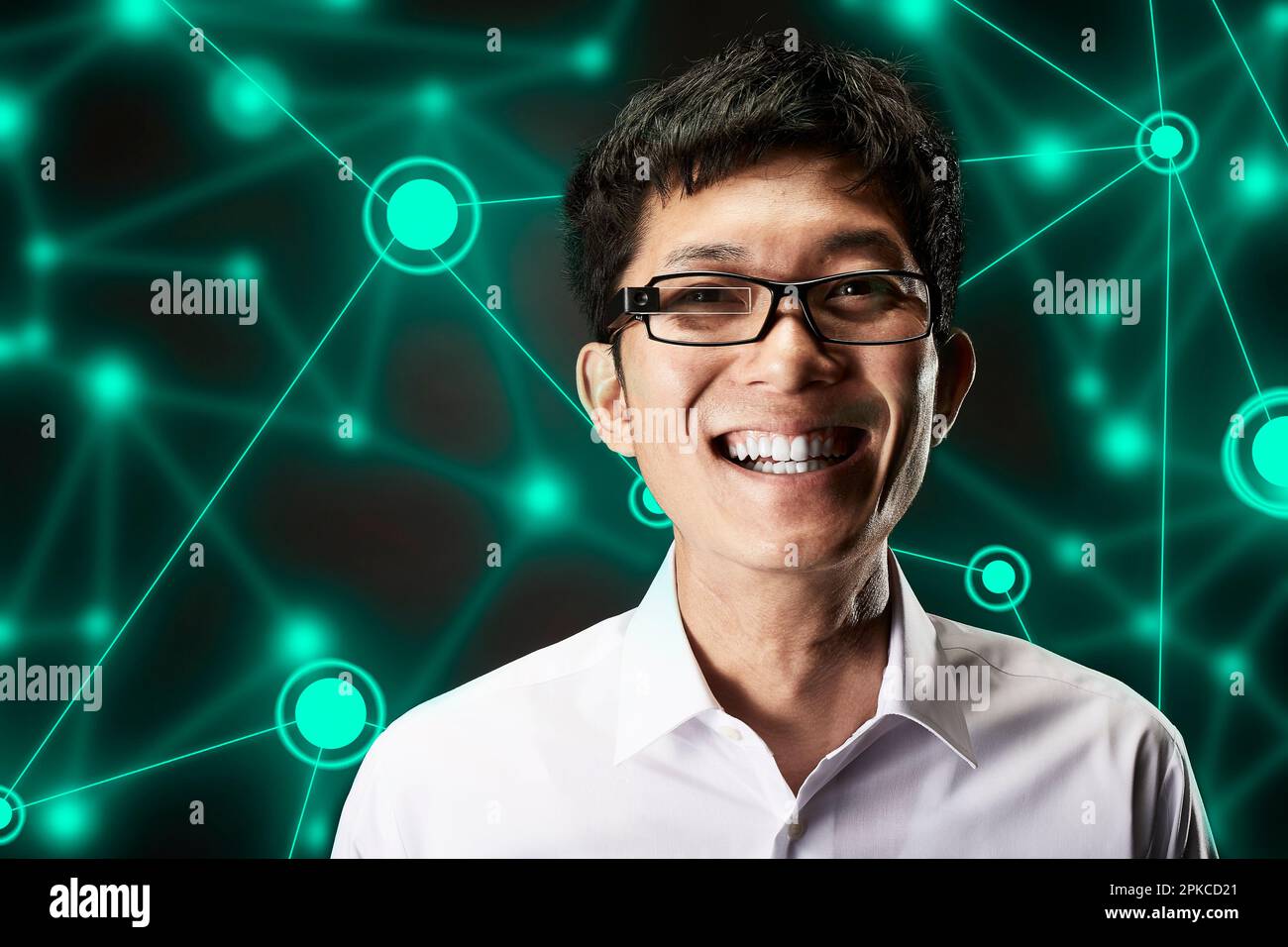 Subject wearing glasses hi-res stock photography and images - Alamy