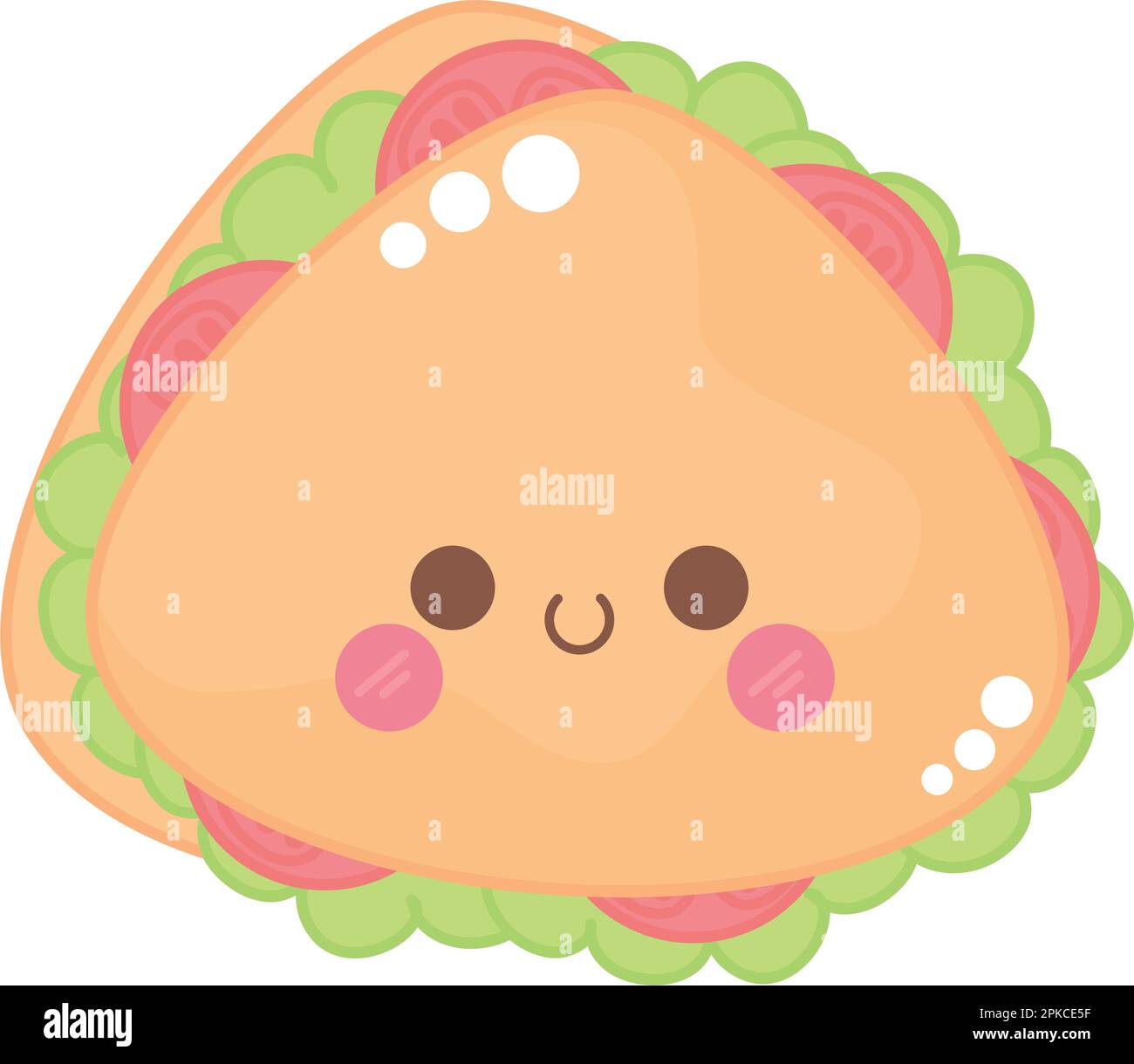 kawaii sandwich design Stock Vector Image & Art - Alamy