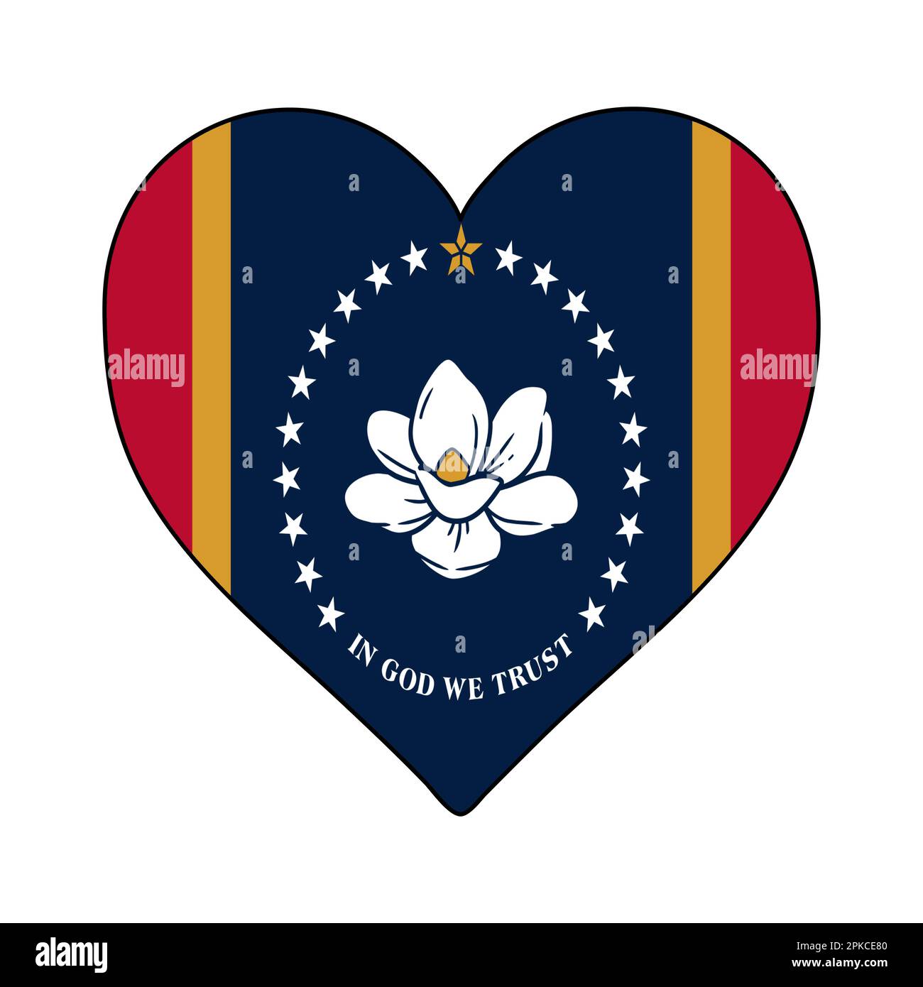 Mississippi Heart Shape Flag. Love Mississippi. Visit Mississippi ...