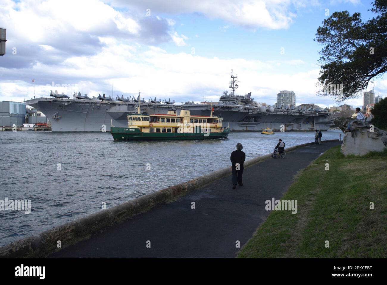Uss kitty hawk island hi-res stock photography and images - Alamy