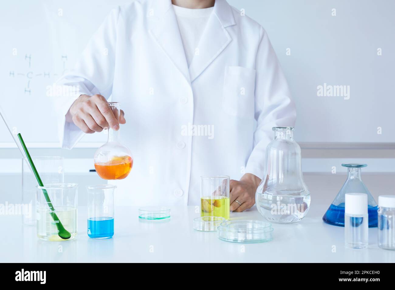 Simple science experiment male teacher hi-res stock photography and ...