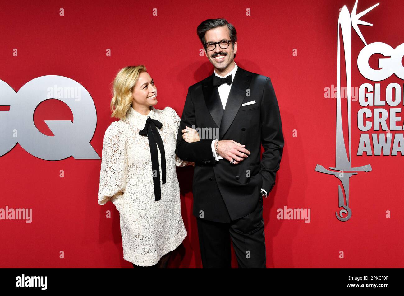 GQ editor-in-chief Will Welch, right, and Heidi Smith attend the GQ ...