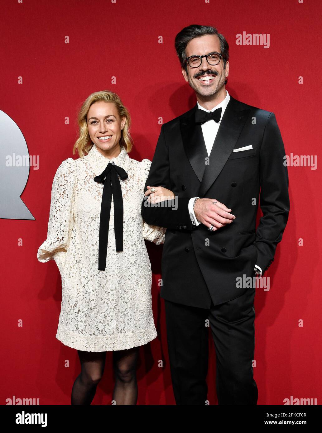 GQ editor-in-chief Will Welch, right, and Heidi Smith attend the GQ Global Creativity Awards at ...