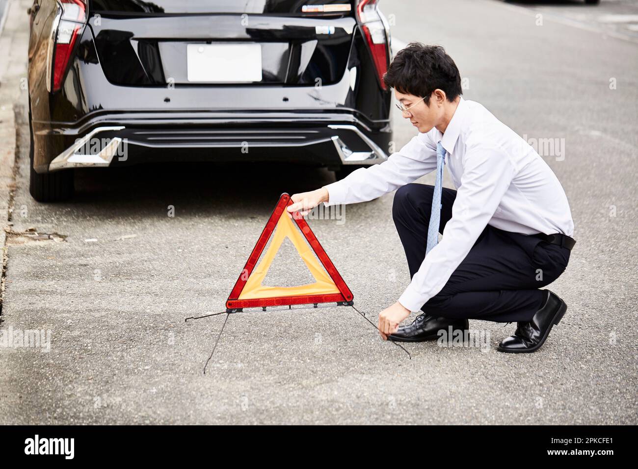 Triangle indicator board hi-res stock photography and images - Alamy