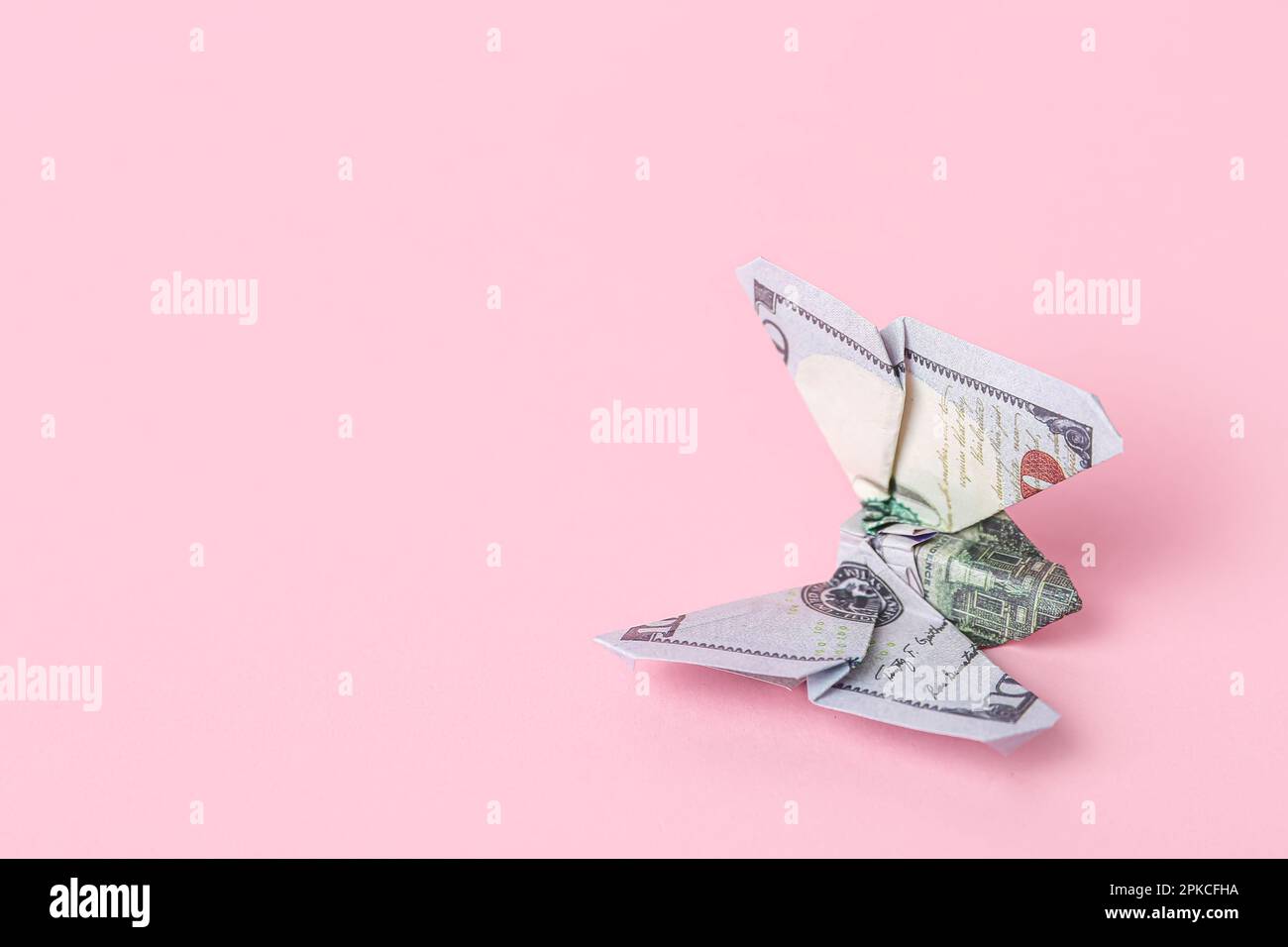 Money butterfly origami hi-res stock photography and images - Alamy
