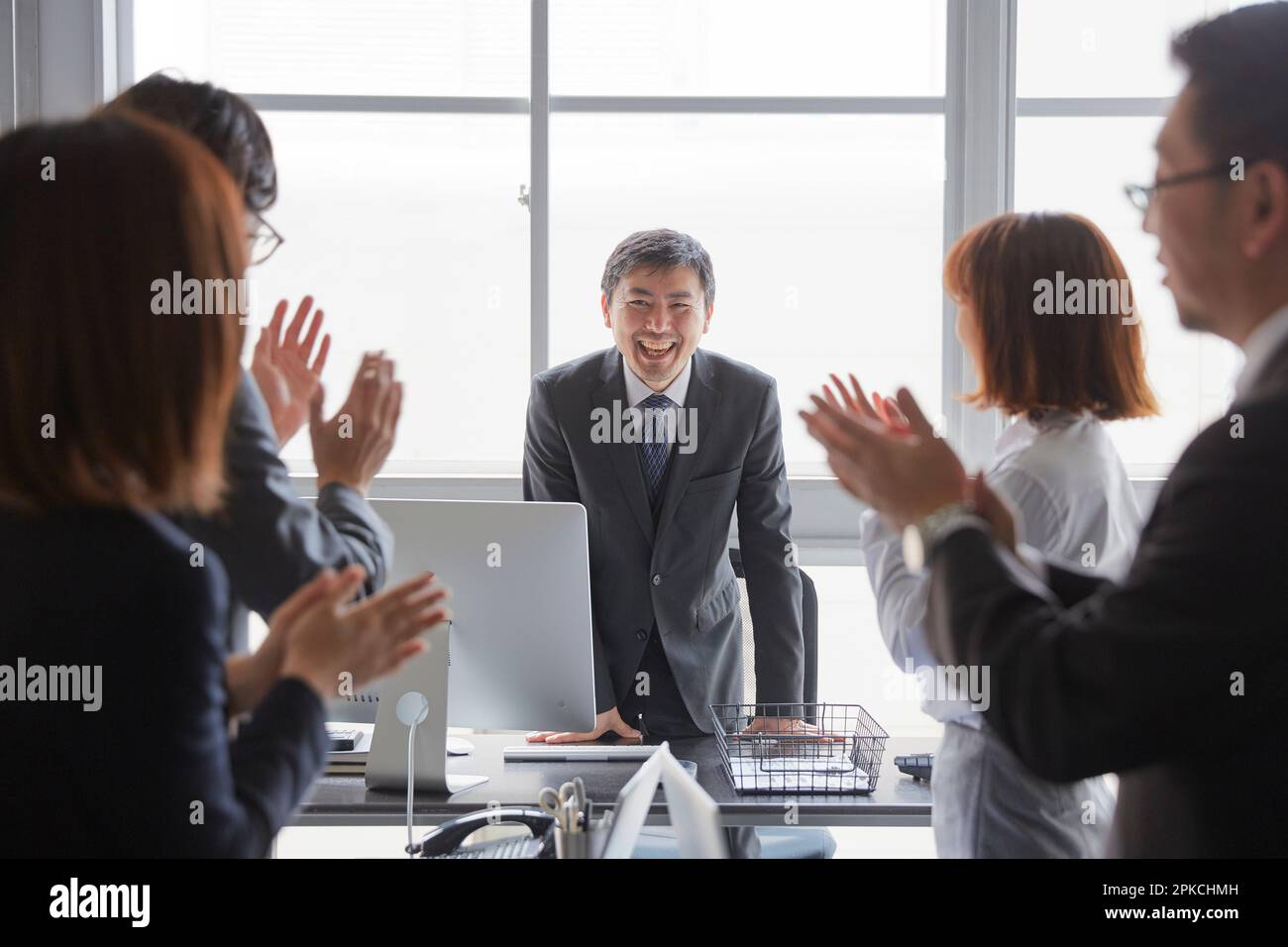 Receive employee hi-res stock photography and images - Alamy