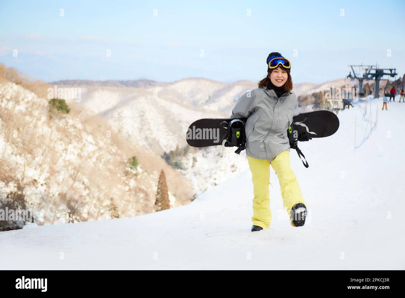 Snowboard slope hi-res stock photography and images - Alamy