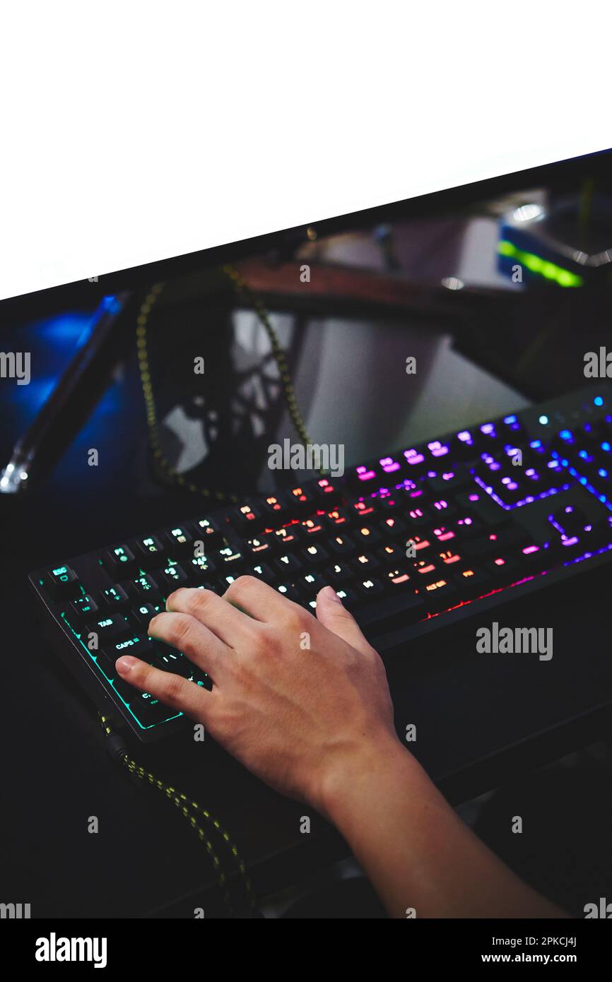 Computer hand game hi-res stock photography and images - Alamy