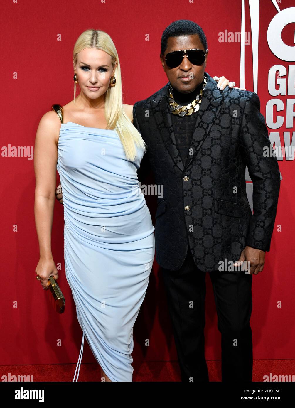 Kenneth "Babyface" Edmonds, right, and girlfriend Rika attend the GQ ...