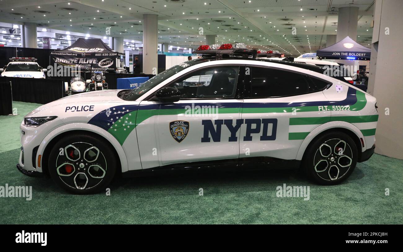 April 6, 2023, New York City, New York, USA: NYPD Police GT electric ...