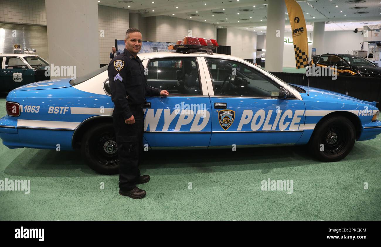 April 6, 2023, New York City, New York, USA: 1996 NYPD CHEVY CAPRICE on ...
