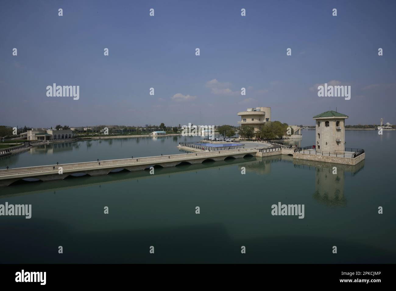 Former Iraqi leader Saddam Hussein's palace of al-Faw is seen in ...