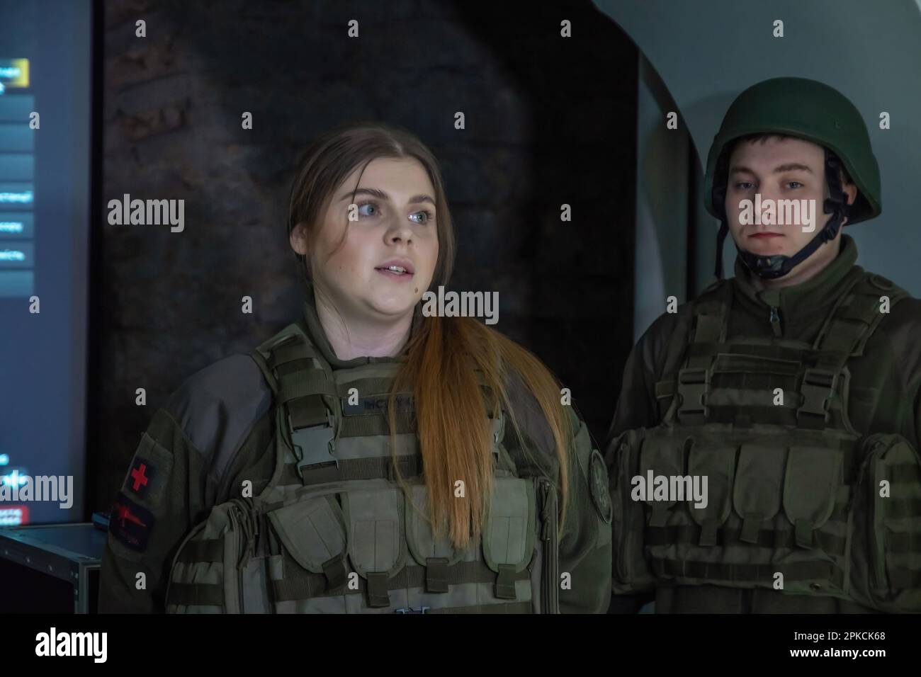 Interactive shooting range hi-res stock photography and images - Alamy
