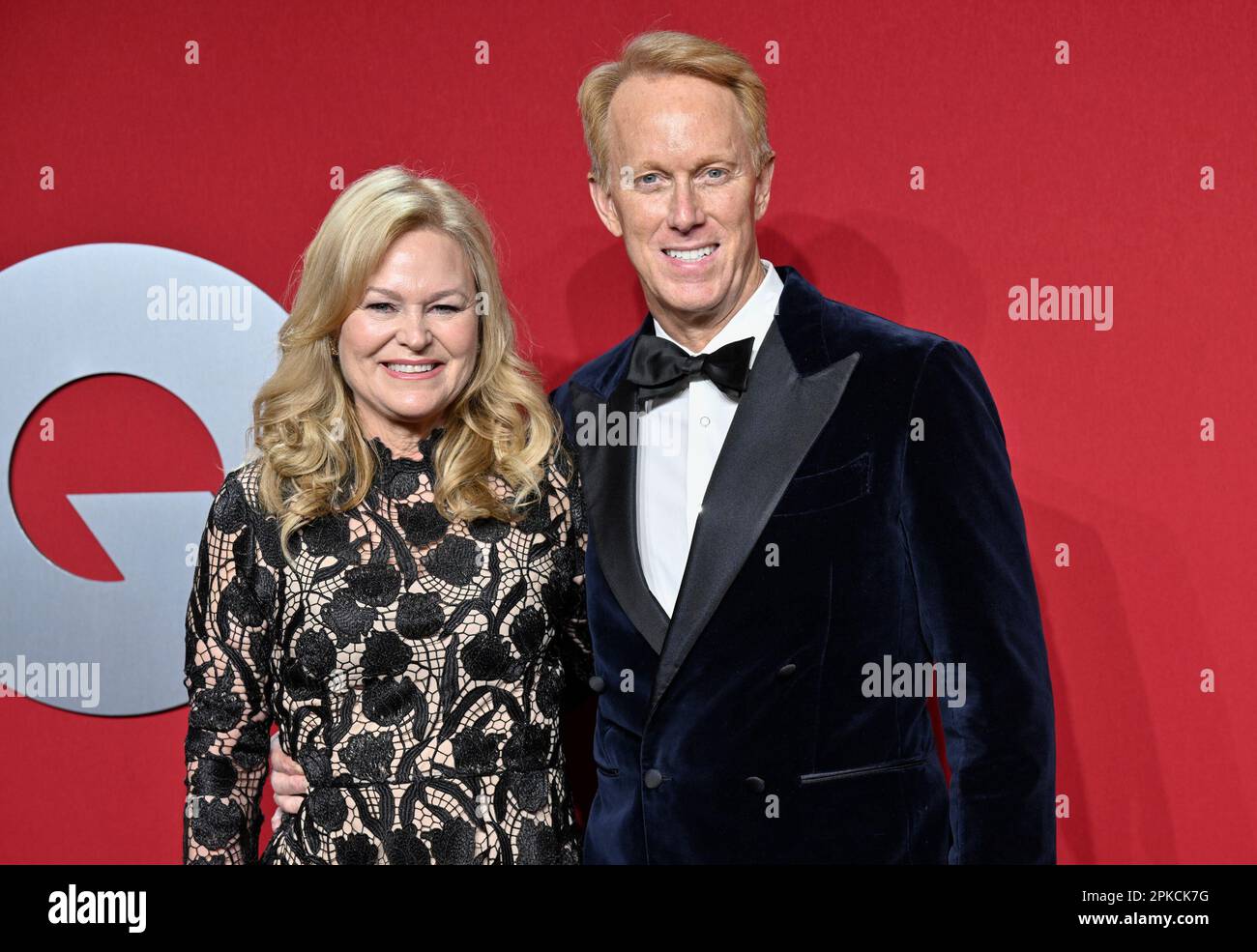 Condé Nast CEO Roger Lynch, right, and wife Cathleen Lynch attend the ...