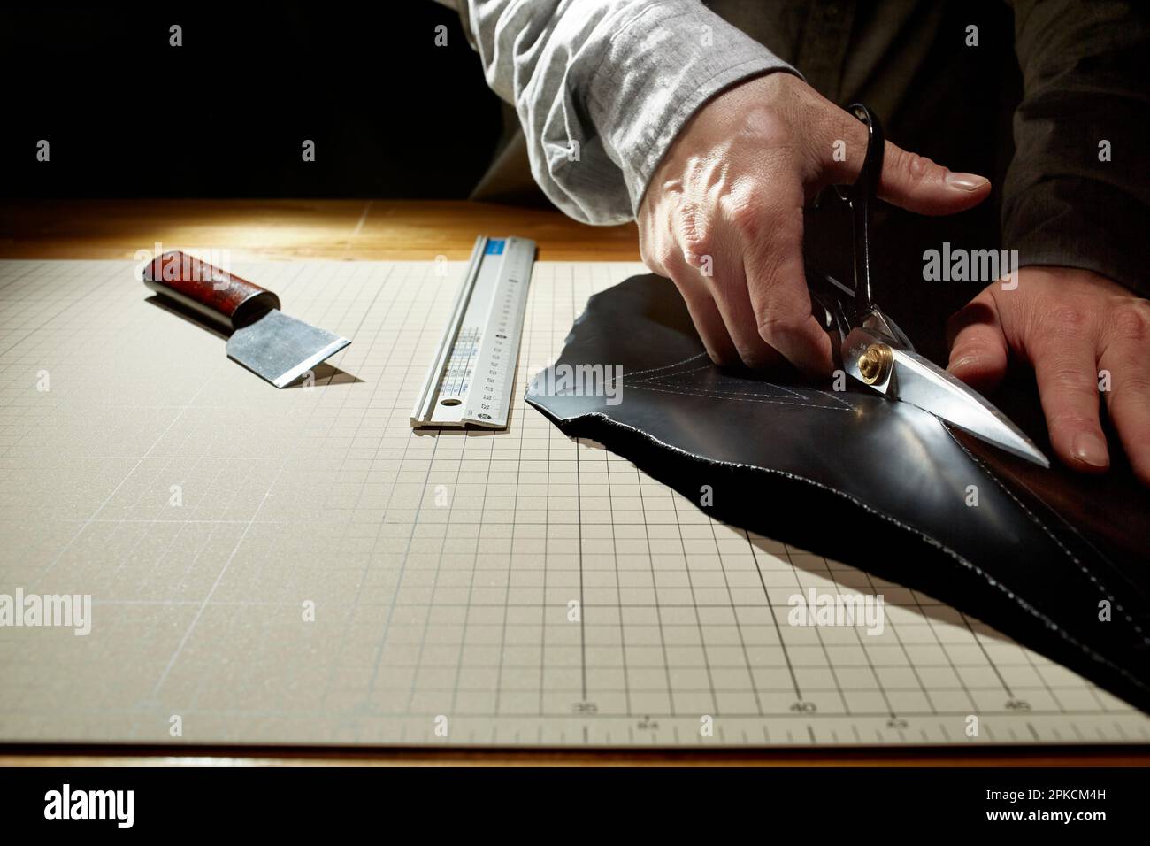 Leather technique hi-res stock photography and images - Alamy