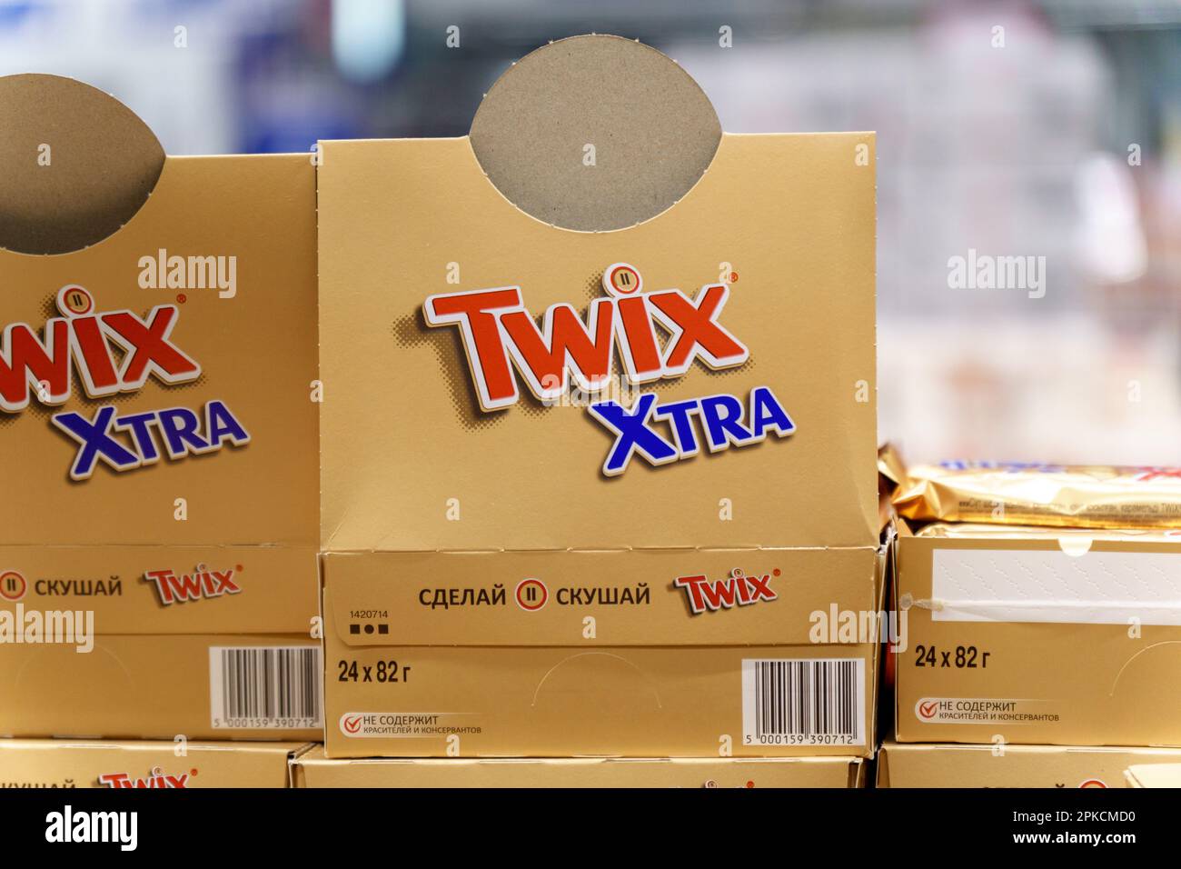 Mars chocolate bars russia hi-res stock photography and images - Alamy