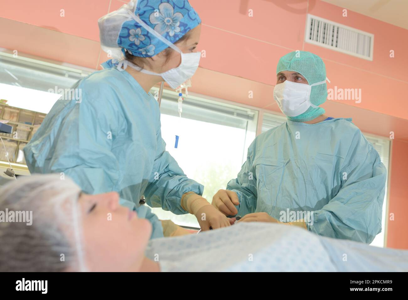 unconscious patient in the operating room Stock Photo - Alamy