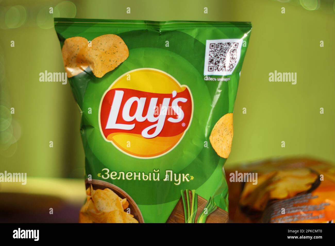 Tyumen, Russia-January 06, 2023: Lays potato chips, a popular American ...