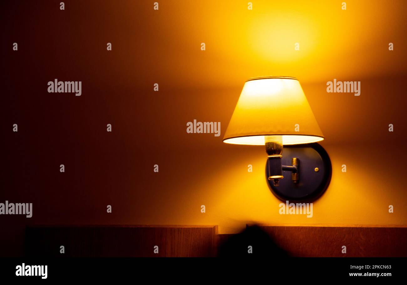 Turned on night lamp hi-res stock photography and images - Alamy