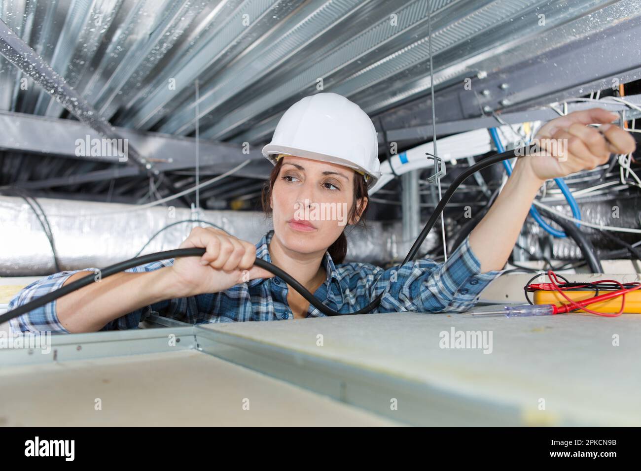 Concealed cables hi-res stock photography and images - Alamy