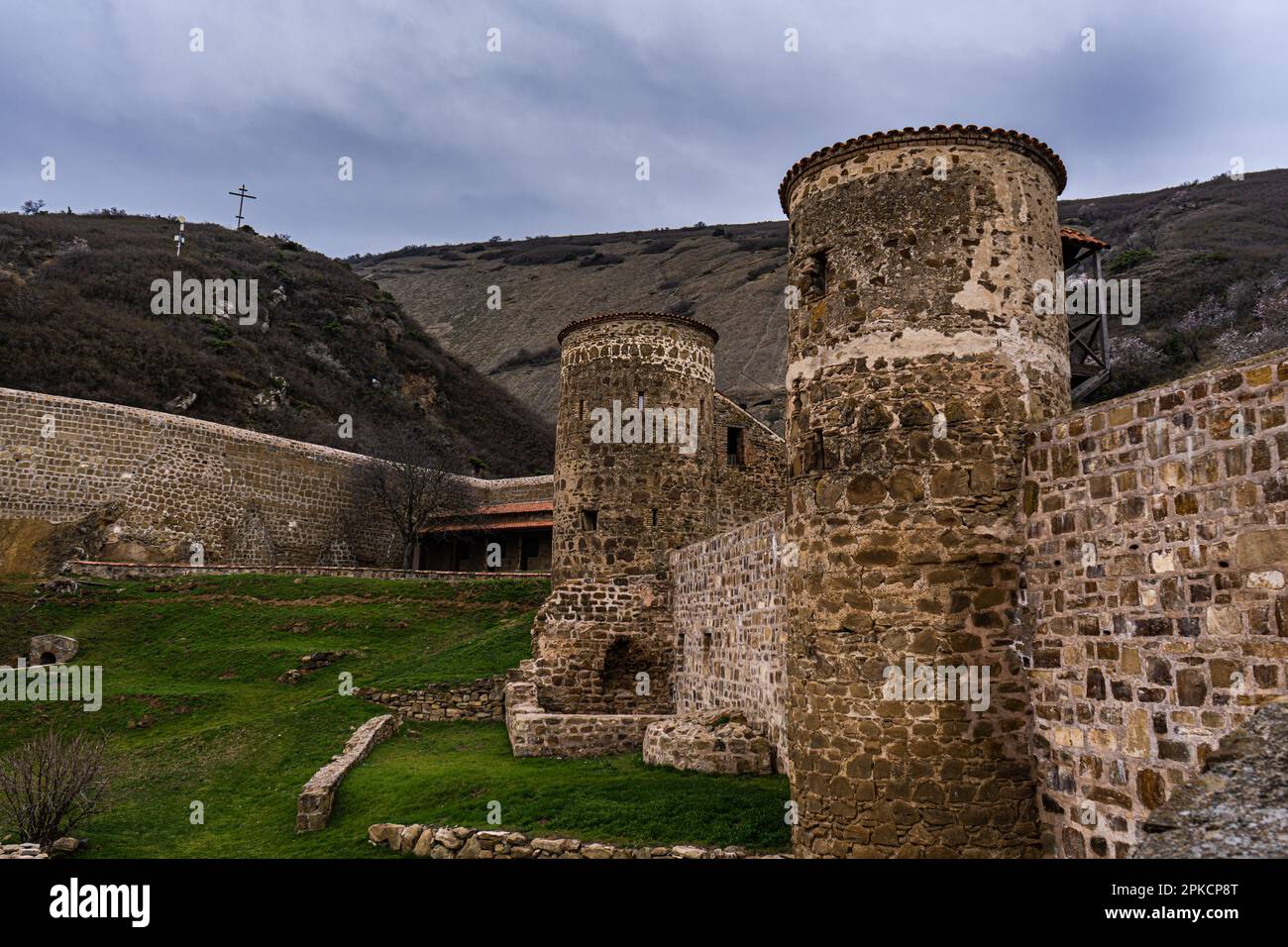 Ancient rock monastery david hi-res stock photography and images - Alamy