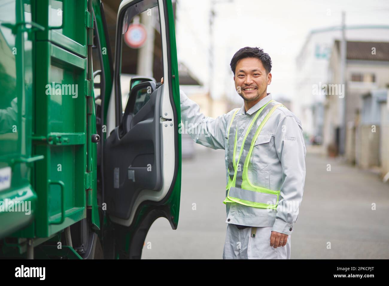 Sanitation truck hi-res stock photography and images - Alamy