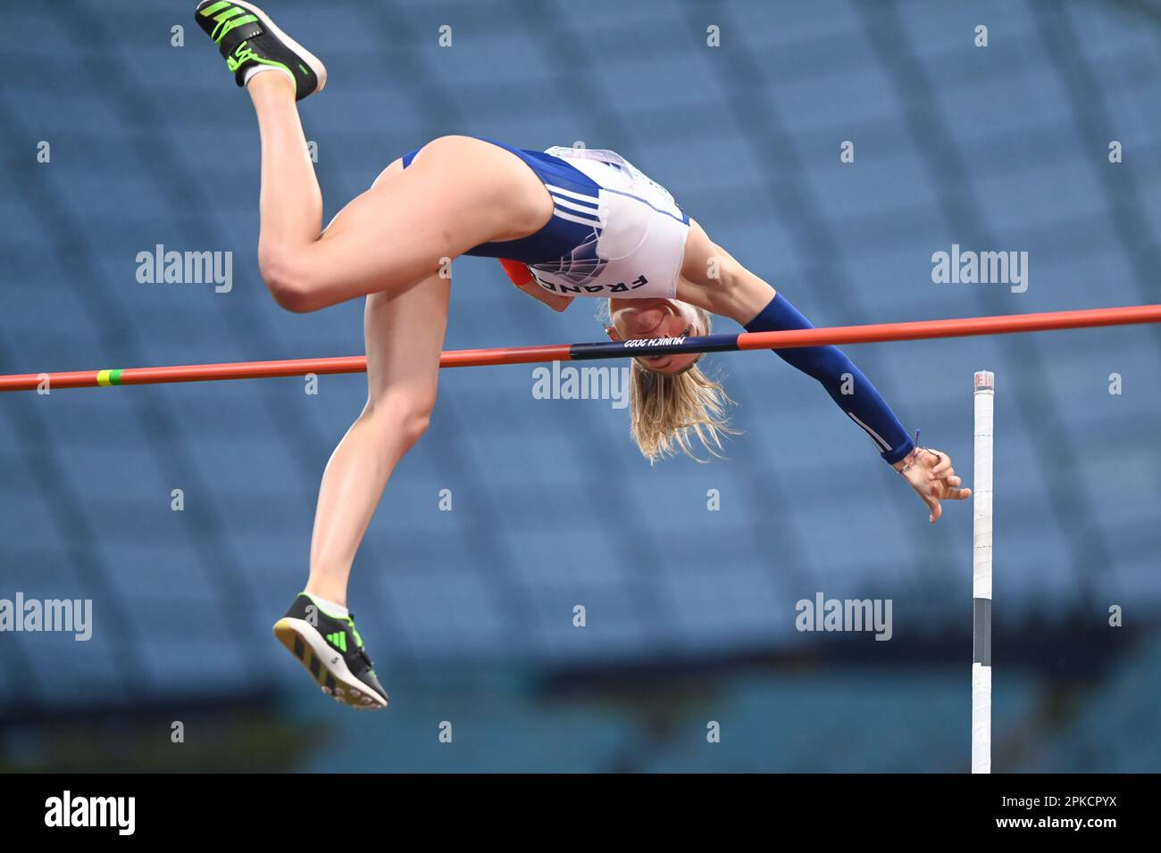 Margot chevrier pole vault hi-res stock photography and images - Alamy