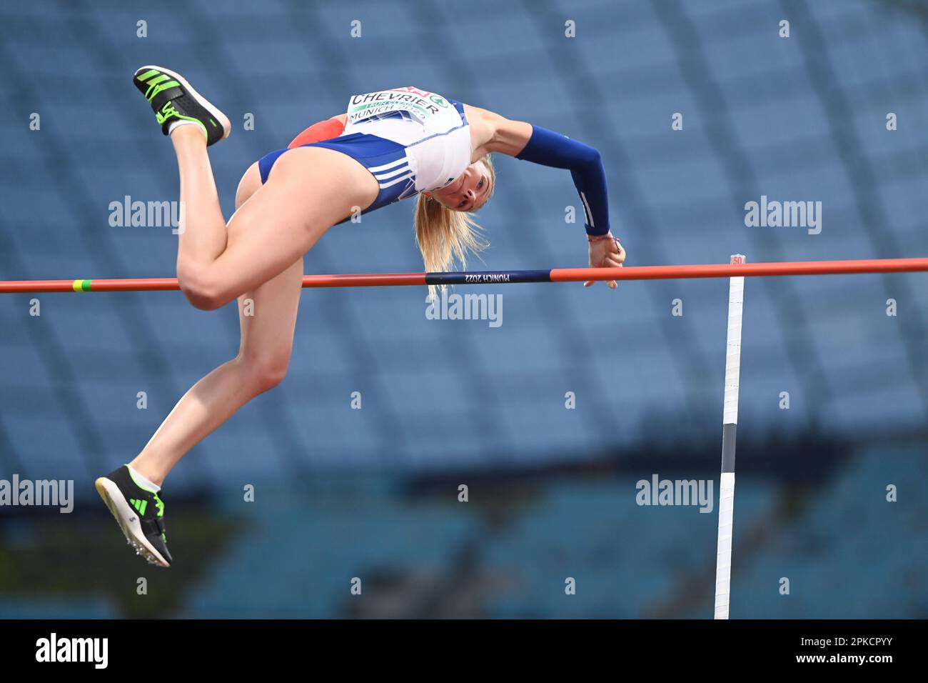 Margot Chevrier (France). Pole vault women. European Championships ...