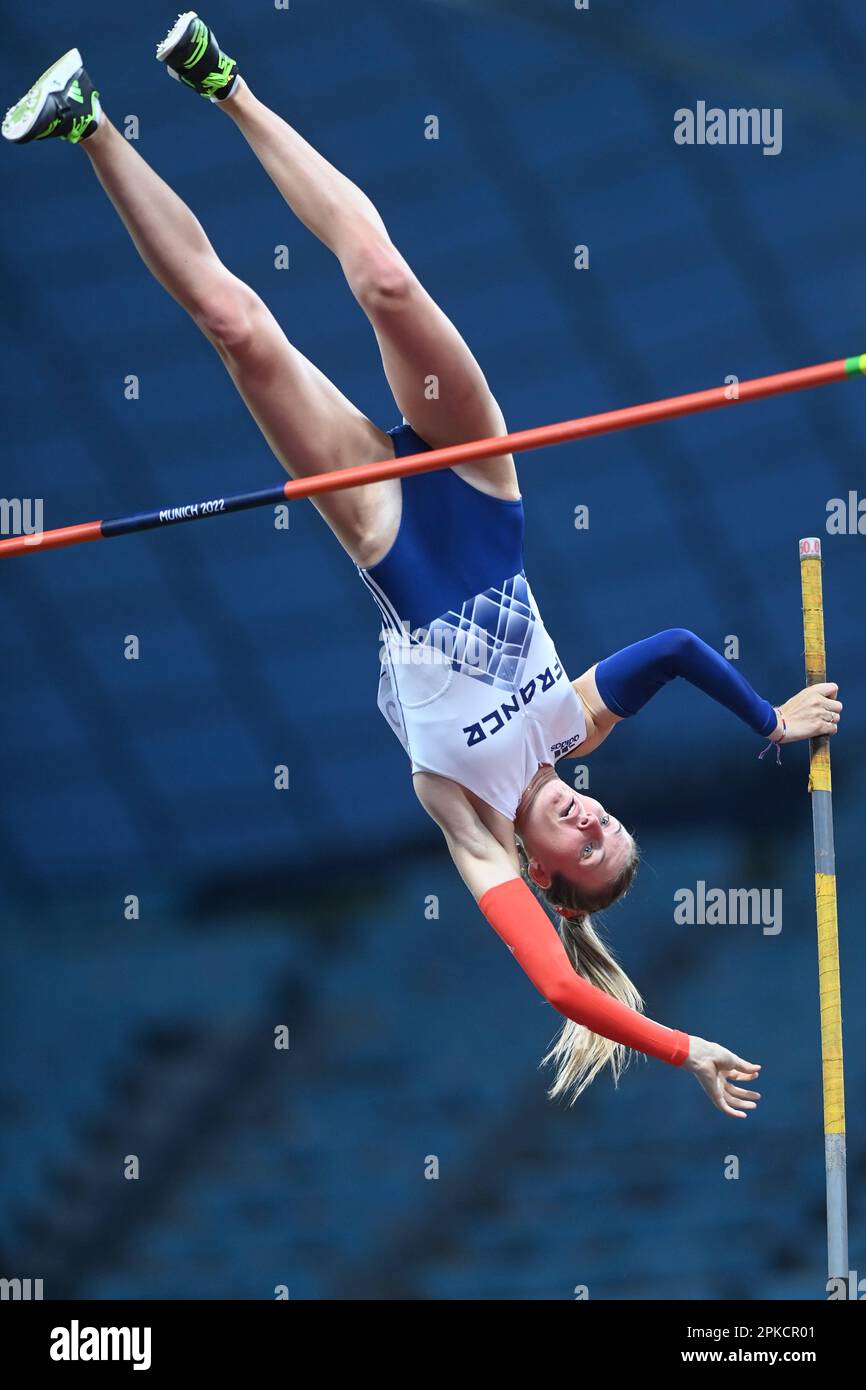 Margot Chevrier (France). Pole vault women. European Championships ...