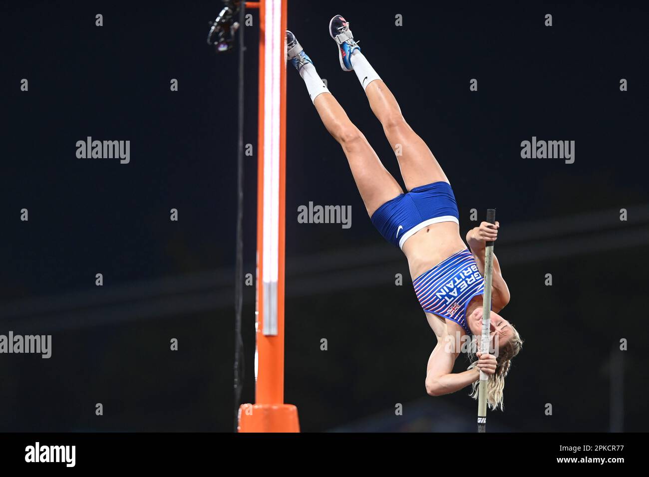 Sophie Cook (Great Britain). Pole vault women. European Championships ...