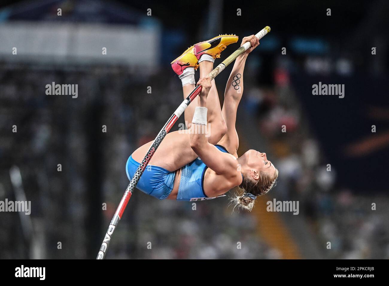 Elina Lampela (Finland). Pole vault women. European Championships ...