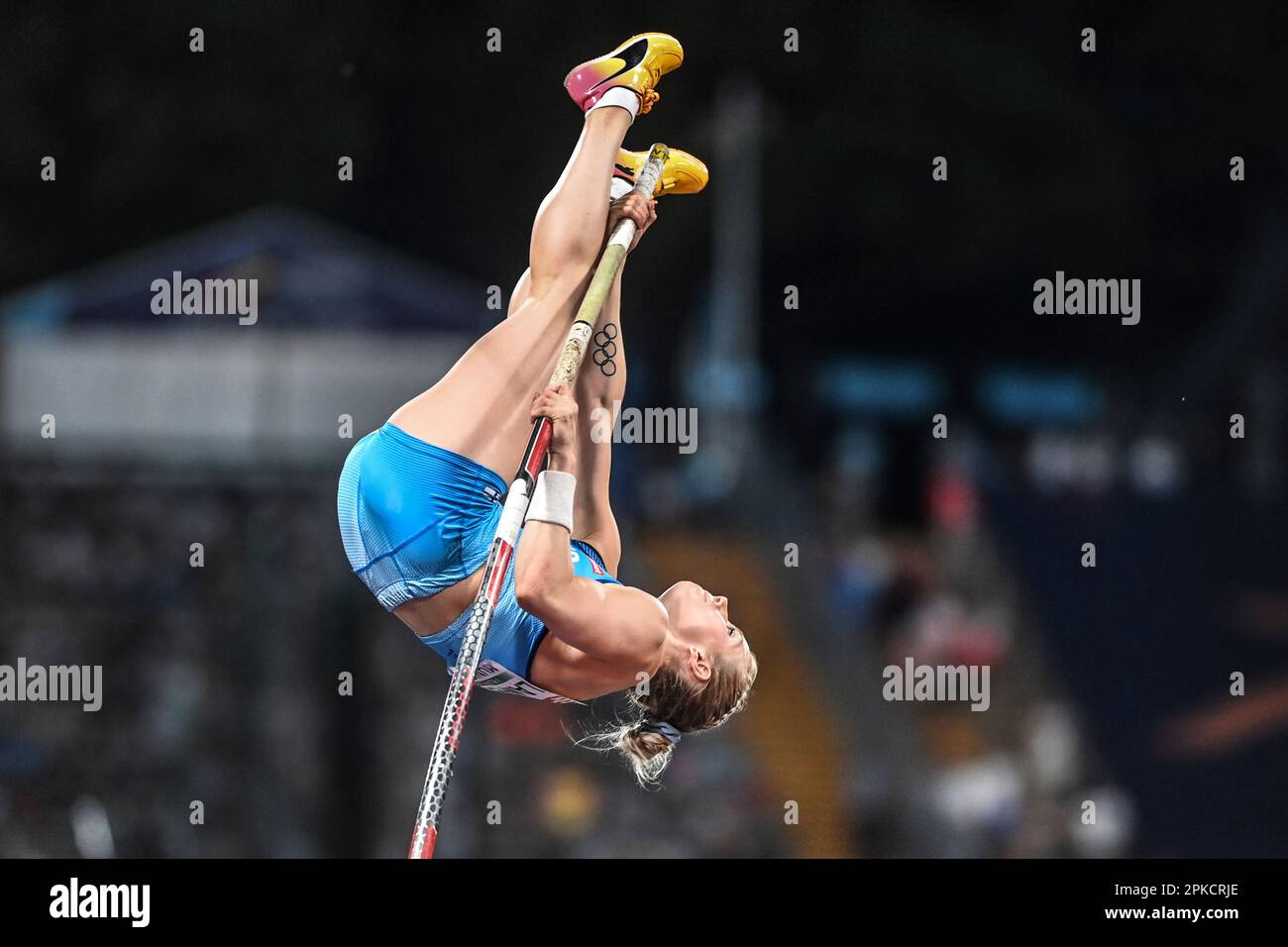 Elina Lampela (Finland). Pole vault women. European Championships ...