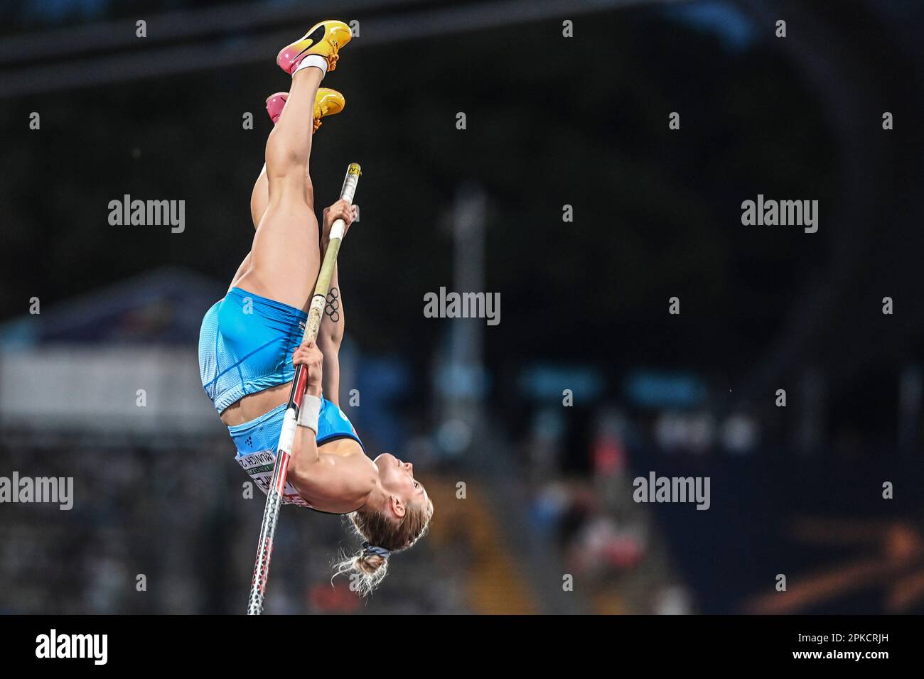 Elina Lampela (Finland). Pole vault women. European Championships ...