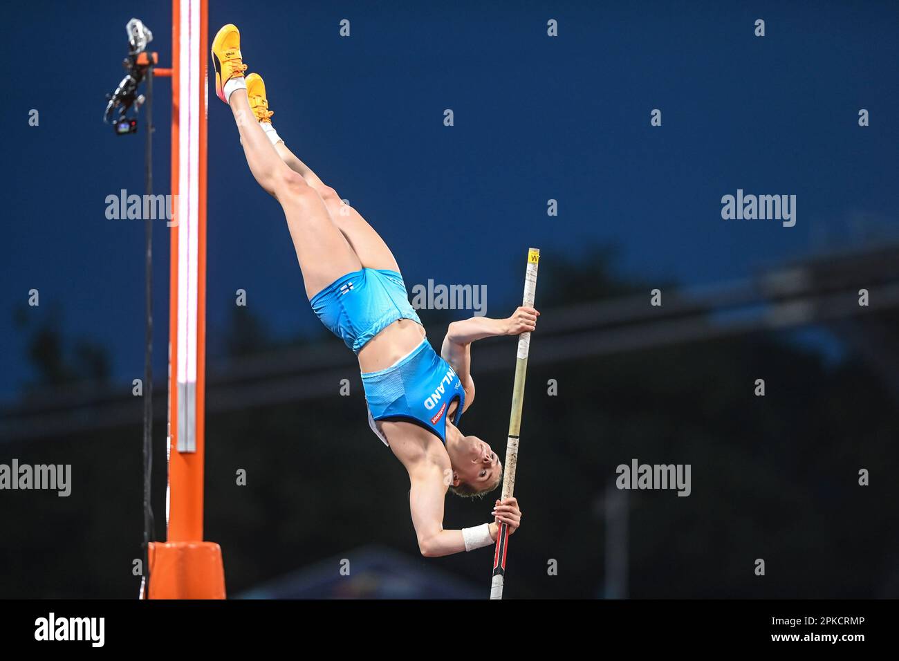 Elina Lampela (Finland). Pole vault women. European Championships ...