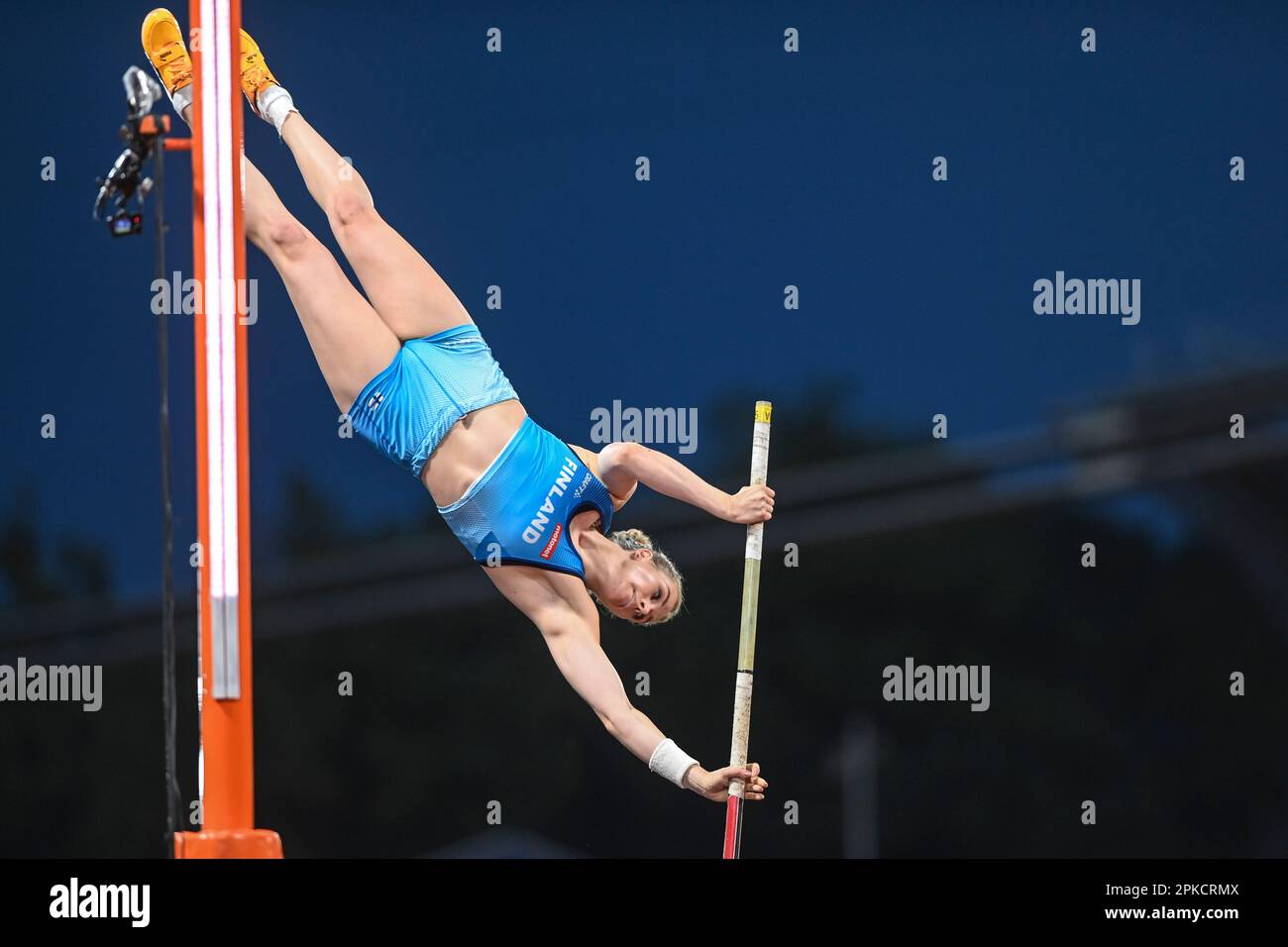 Elina Lampela (Finland). Pole vault women. European Championships ...