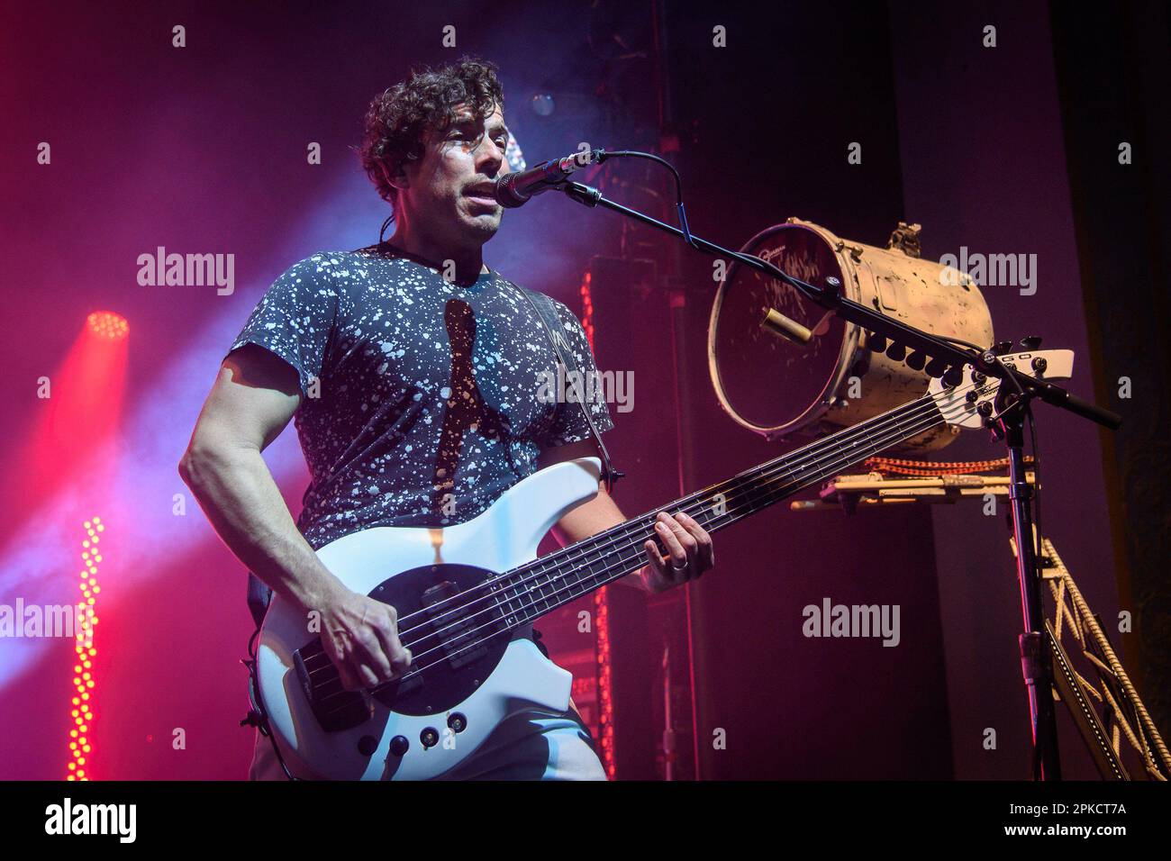 Toronto, Canada. 05th Apr, 2023. Daniel Oliver of the American band ...
