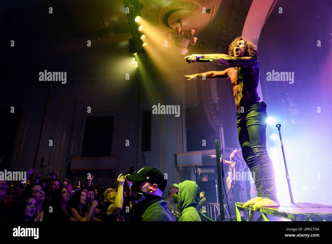 Toronto, Canada. 05th Apr, 2023. Jonny Hawkins of the American band ...
