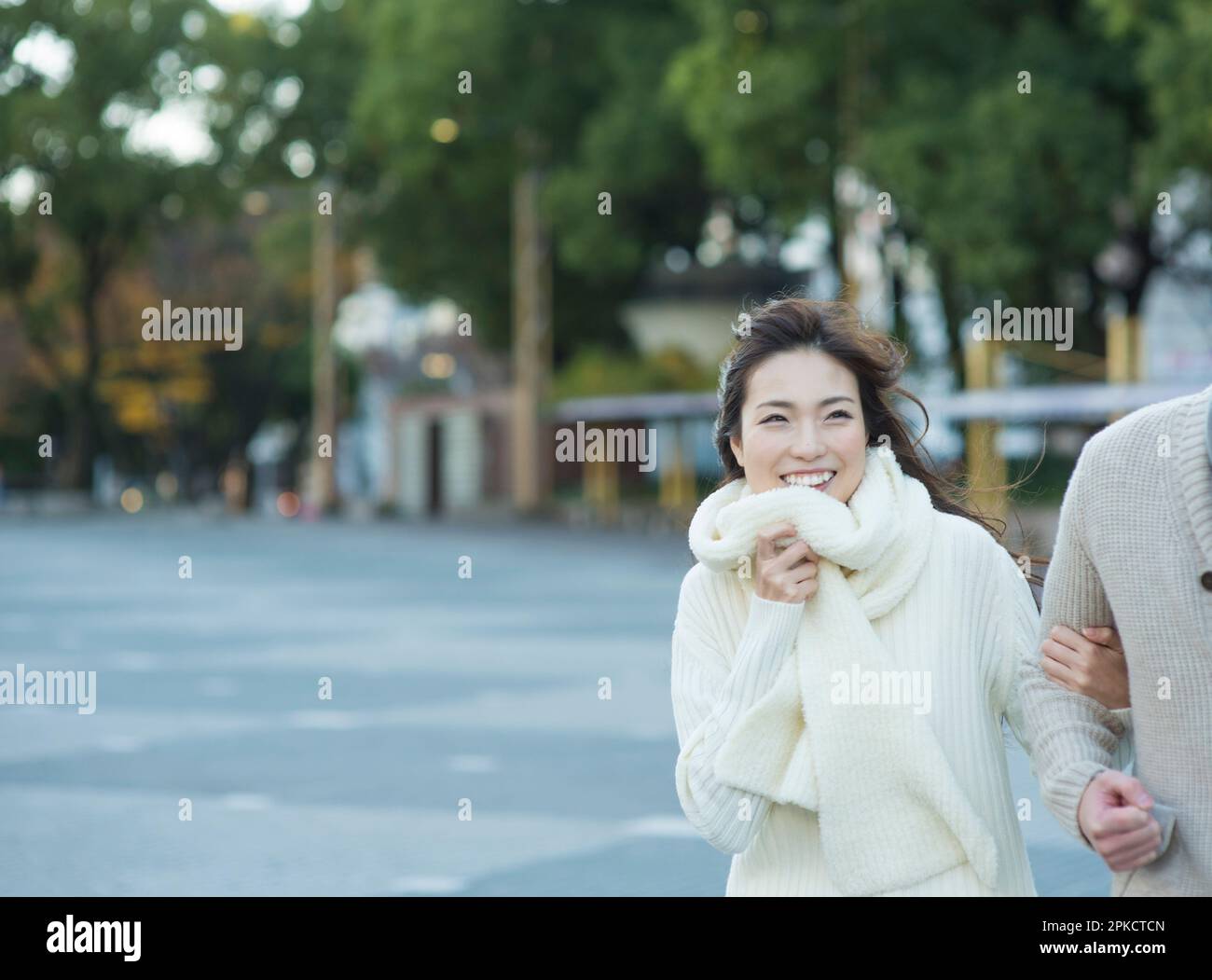 Asian people running in park hi-res stock photography and images - Alamy